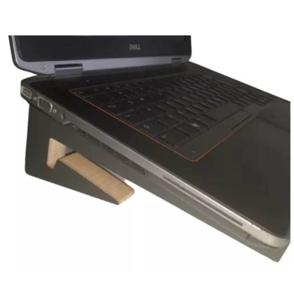 SUPORTE APOIO DE MESA PARA NOTEBOOK LAPTOP MADEIRA | Shopee Brasil