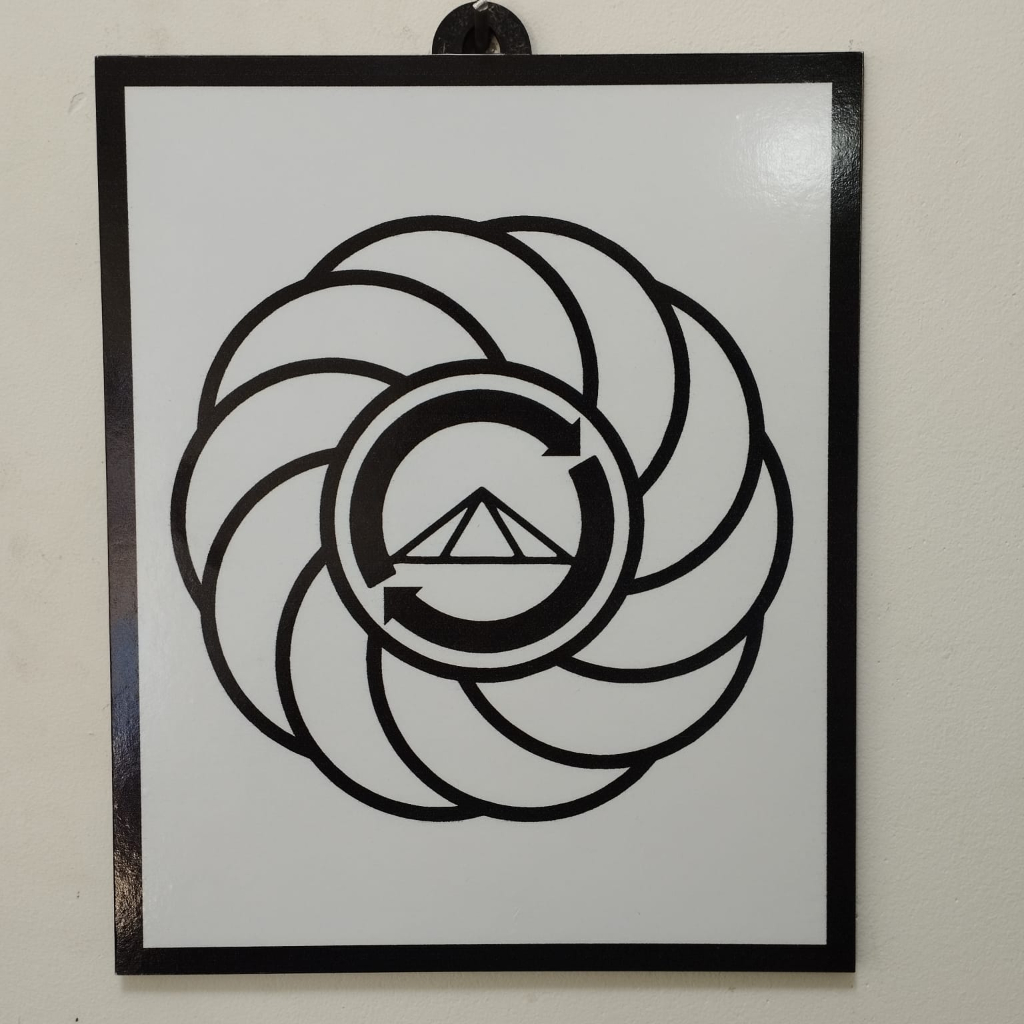 Quadro gráfico Radiestesia Radiônico Yoshua Turbilhão Prosperador em ...