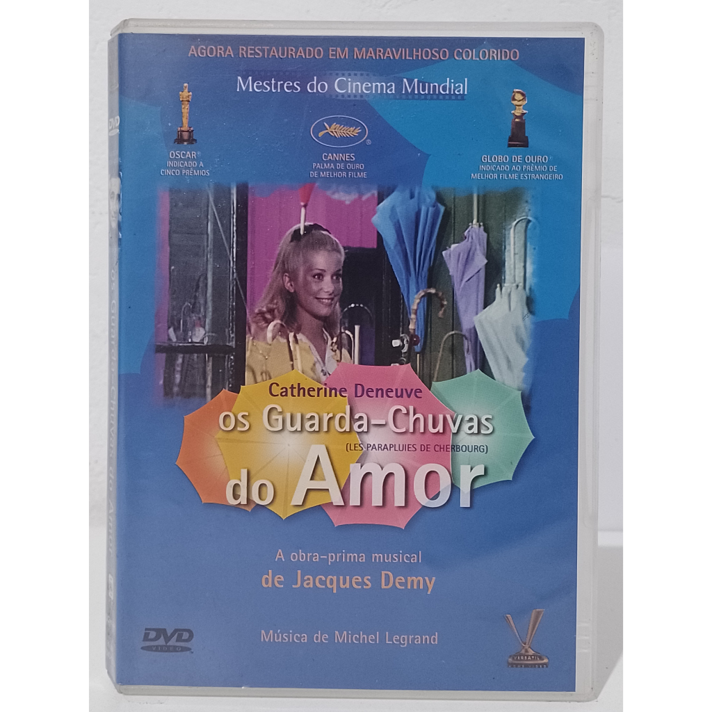 DVD - Os Guarda-Chuvas do Amor de Jacques Demy | Shopee Brasil