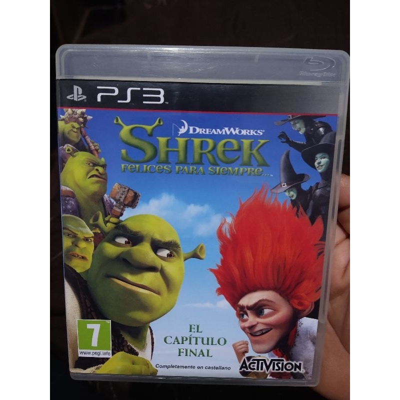 Shrek Felices para Sempre PS3 mídia física Original | Shopee Brasil