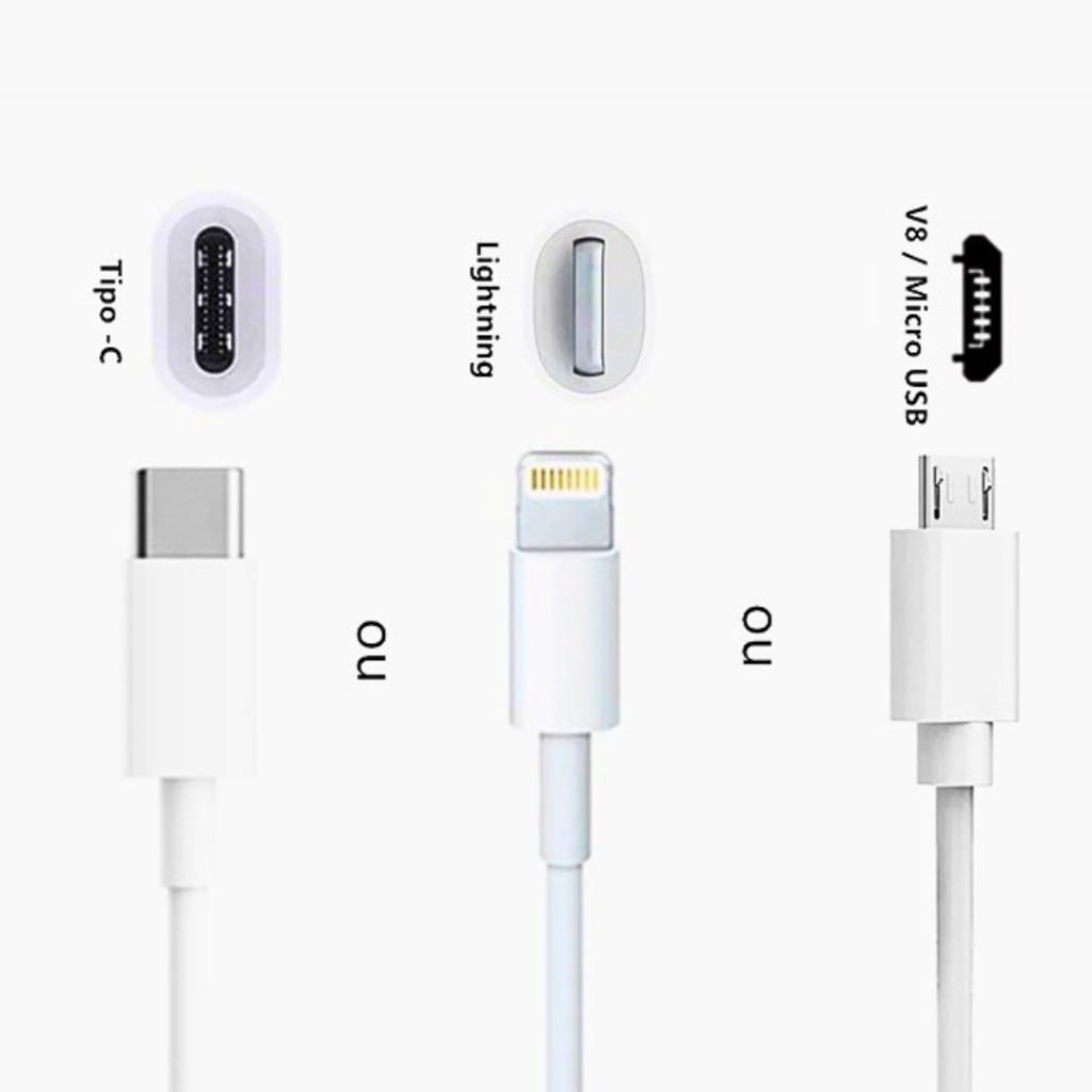 Cabo USB Tipo C IPhone V8 (1 Metro e 2 Metros) | Shopee Brasil