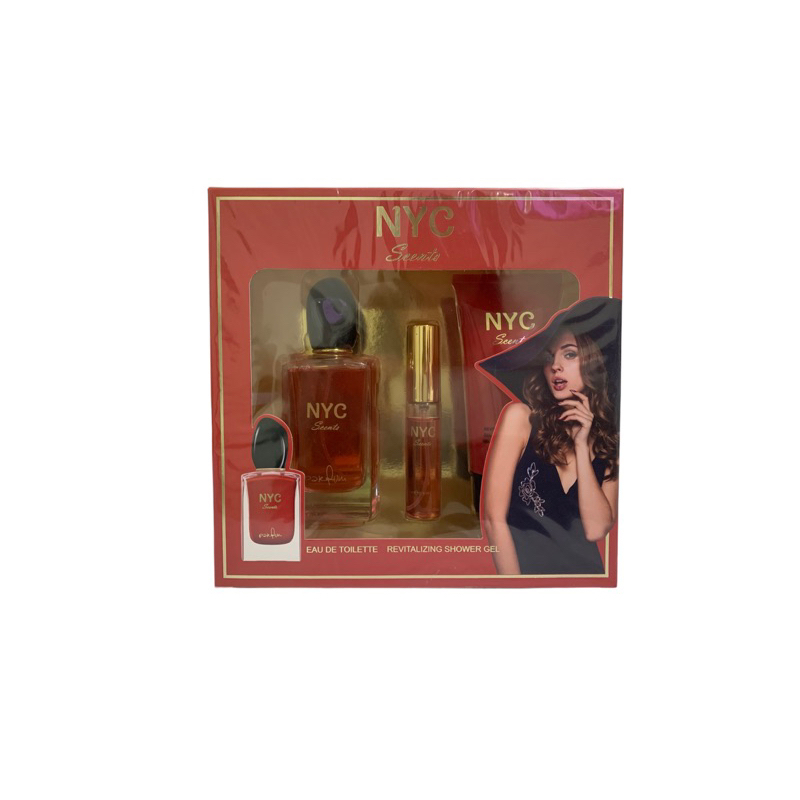 Kit perfume NYC SCENTS 100ml | Shopee Brasil