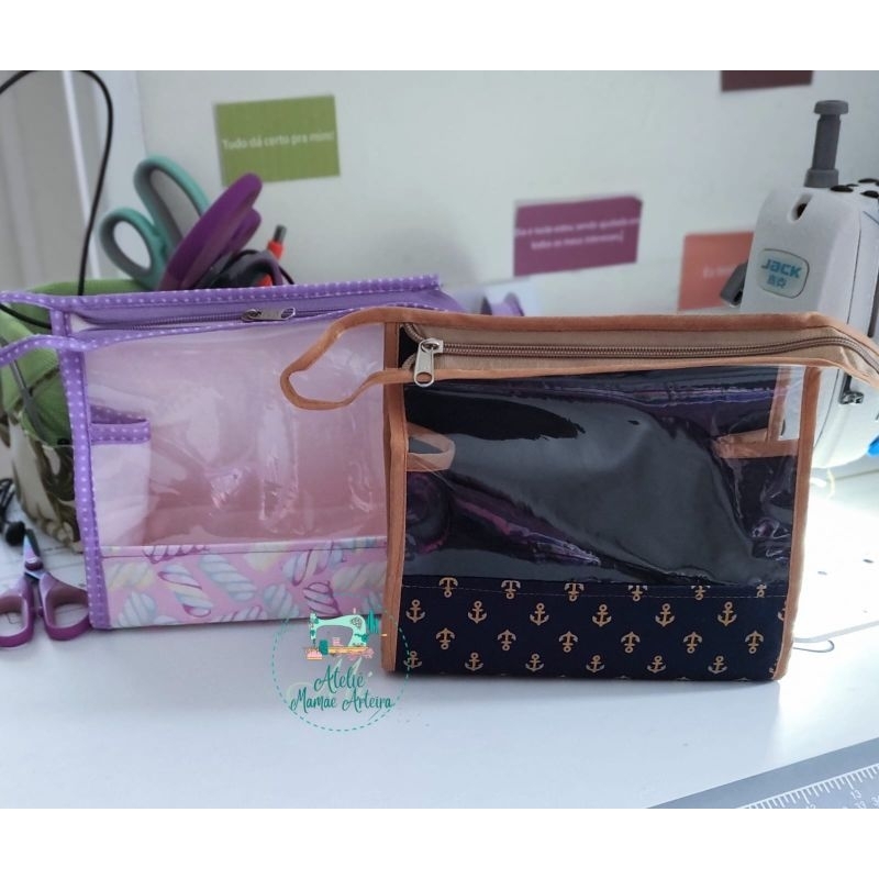 Necessaire multiuso com visor plástico | Shopee Brasil