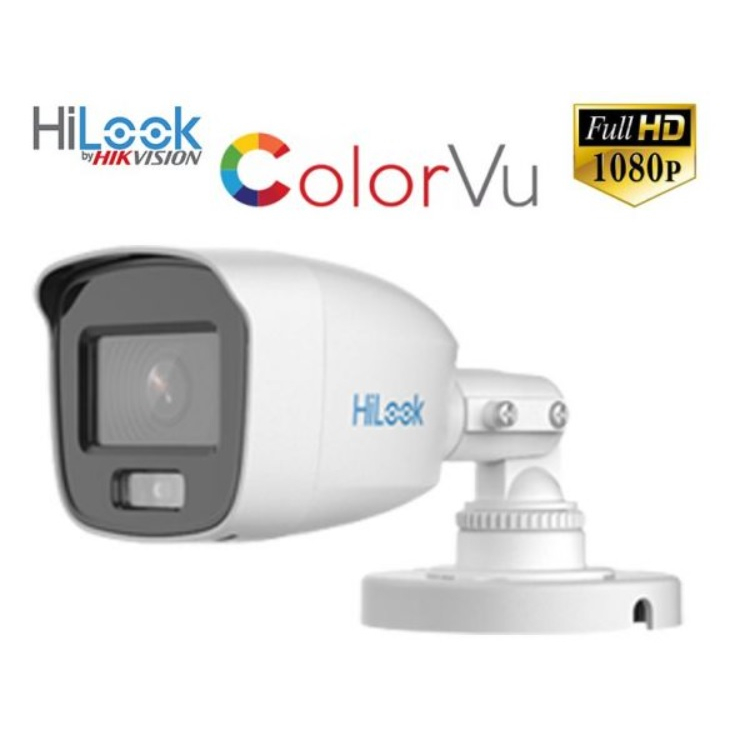 Camera de Vigilancia CCTV Hilook Bullet THC-B129 colorvu FULL HD 1080p ...