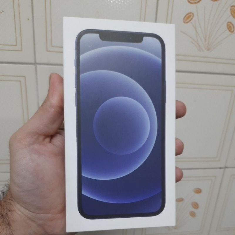 CAIXA VAZIA IPHONE 12 PRETO 128GB + CHAVE E MANUAL | Shopee Brasil