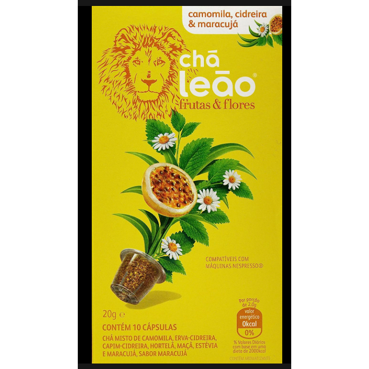 CAPSULAS DE CHÁ LOR LEAO (20 UNIDADES) NAO VAI NA CAIXA ORIGINAL | Shopee Brasil