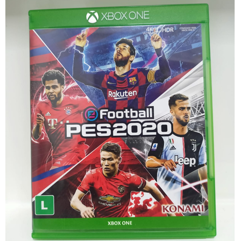 PES 2020 XBOX ONE MÍDIA FÍSICA (USADO) | Shopee Brasil