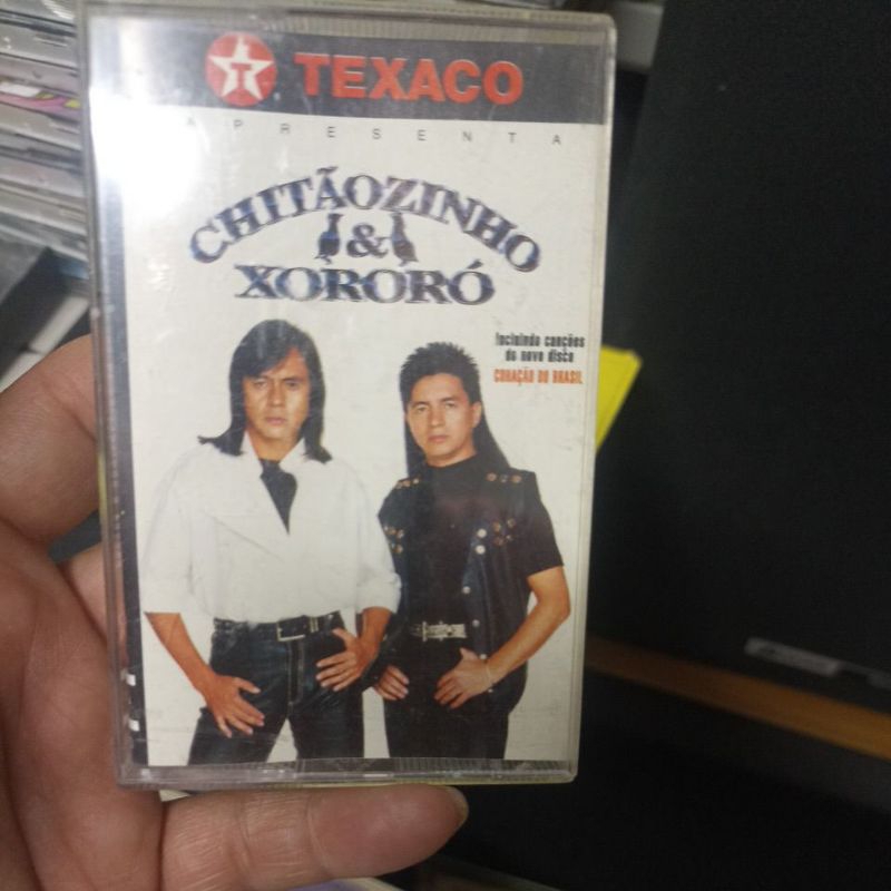 fita K7 chitaozinho & Xororo Texaco | Shopee Brasil