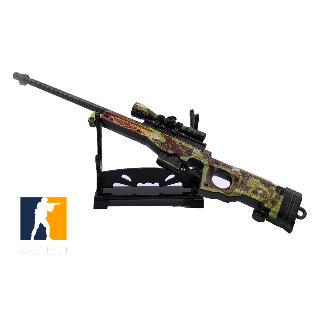 CS2 Awp Dragon Lore Em Metal (19cm) | Shopee Brasil
