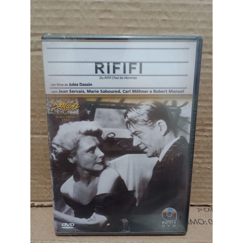 DVD RIFIFI- 1955 (JULES DASSIN) (ORIGINAL/LACRADO) | Shopee Brasil