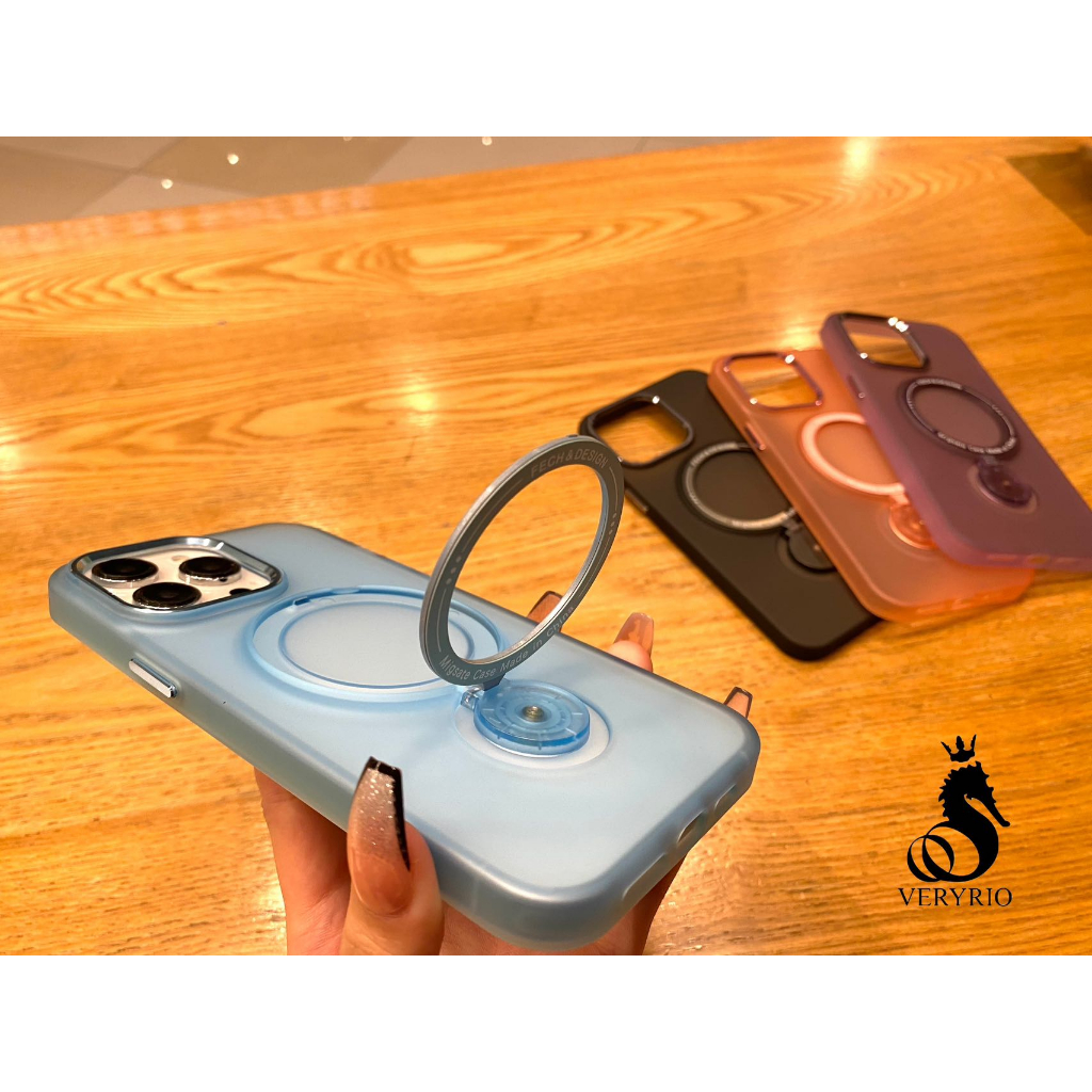 Capinha Capa De Imã Com Suporte Magsafe IPhone 11/ 11 PRO MAX/12/ 12 PRO MAX/12 PRO -LX | Shopee ...