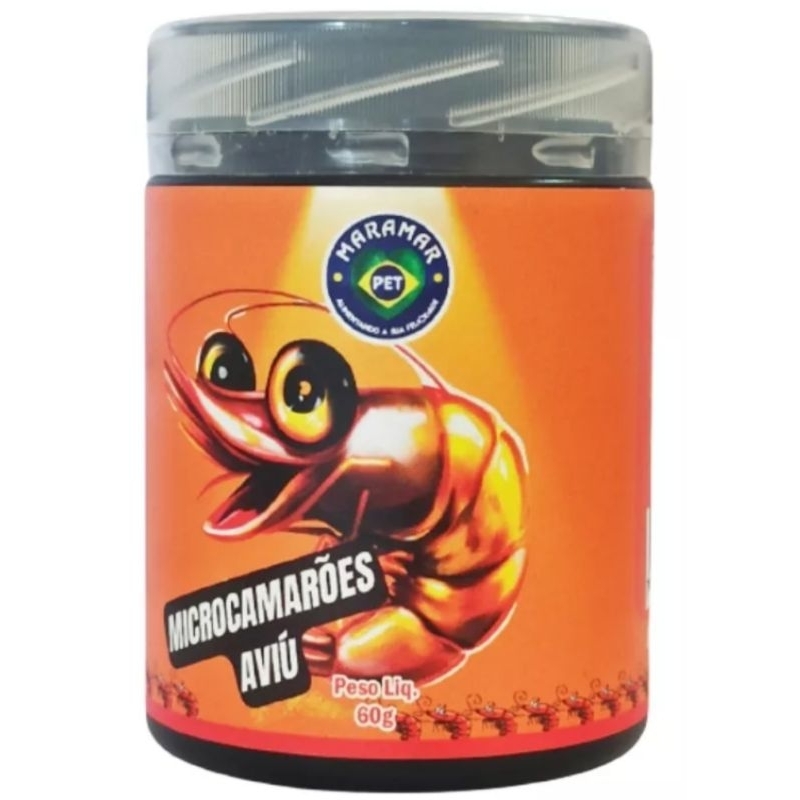 Maramar Microcamaroes Aviu 60gr Para Peixes | Shopee Brasil