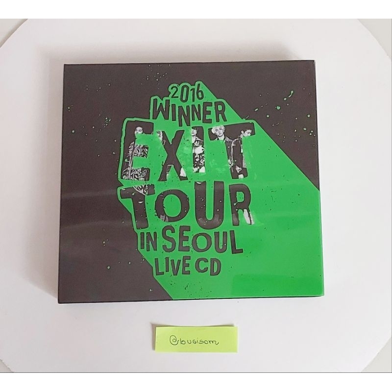 Álbum Winner Exit Tour in Seoul Live CD - sem photocard (K-POP ...