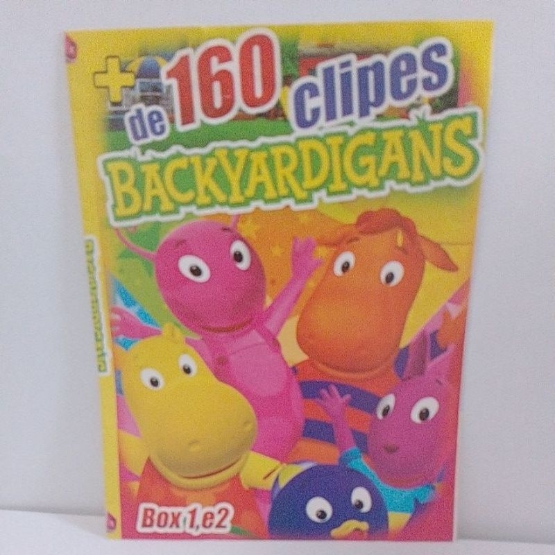 dvd Backyardigans 160 clipes raridade novo copia | Shopee Brasil