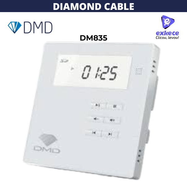 AMPLIFICADOR DE PAREDE MULTIFUNCIONAL DMD - DM835 | Shopee Brasil