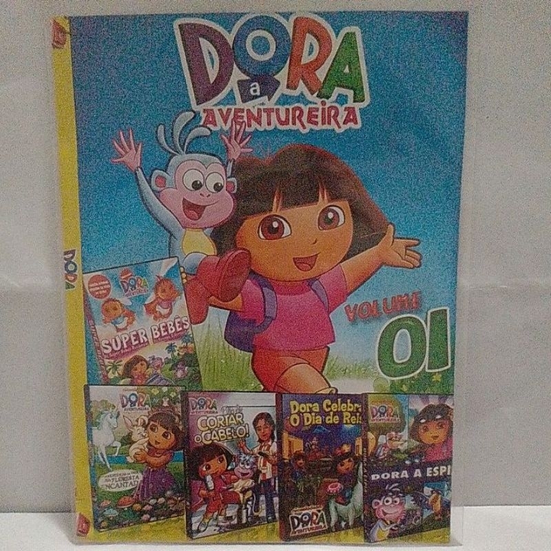 dvd Dora 5x1 vol.1 raridade novo copia | Shopee Brasil