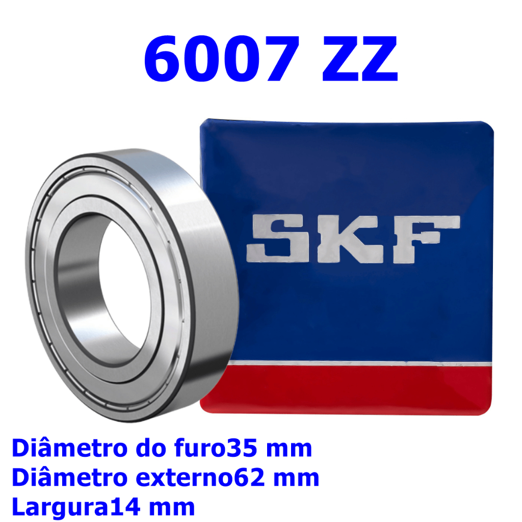 Rolamento 6007 SKF | Shopee Brasil
