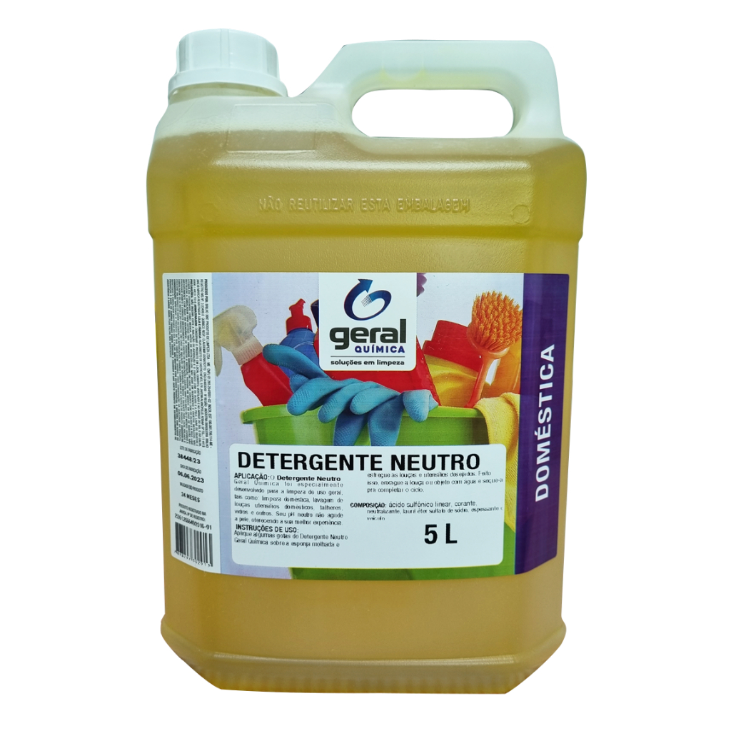 Detergente Clear Liquido- Limpeza Doméstica - 5 Litros | Shopee Brasil