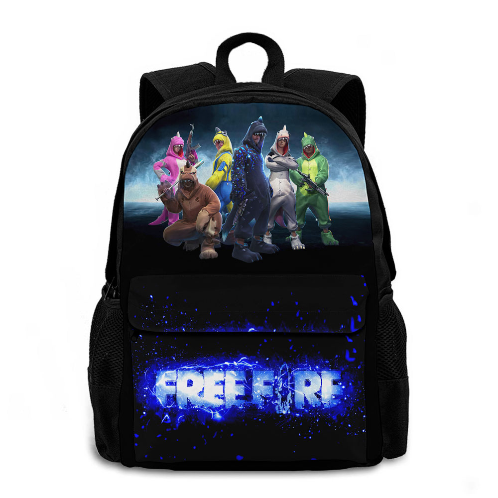 Bolsa Mochila Free Fire Escolar Para Viagem Promoção Volta As Aulas Top ...