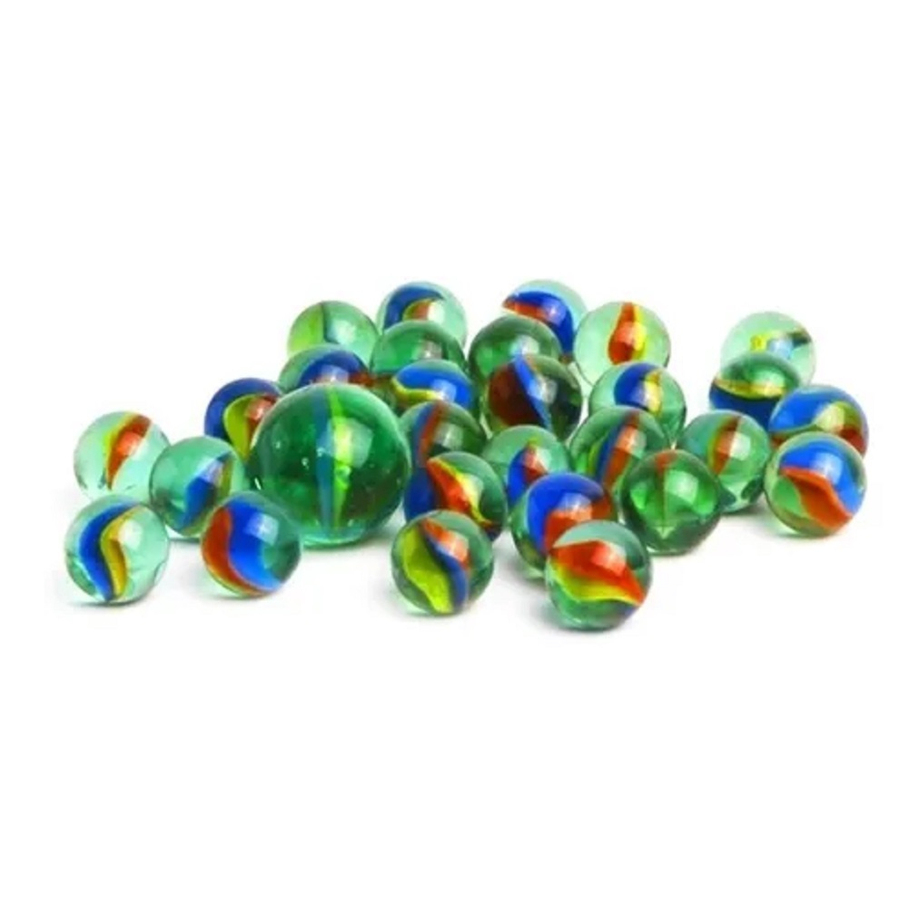 Bolinhas de Gude, bolita, bulica cor verde 15mm | Shopee Brasil