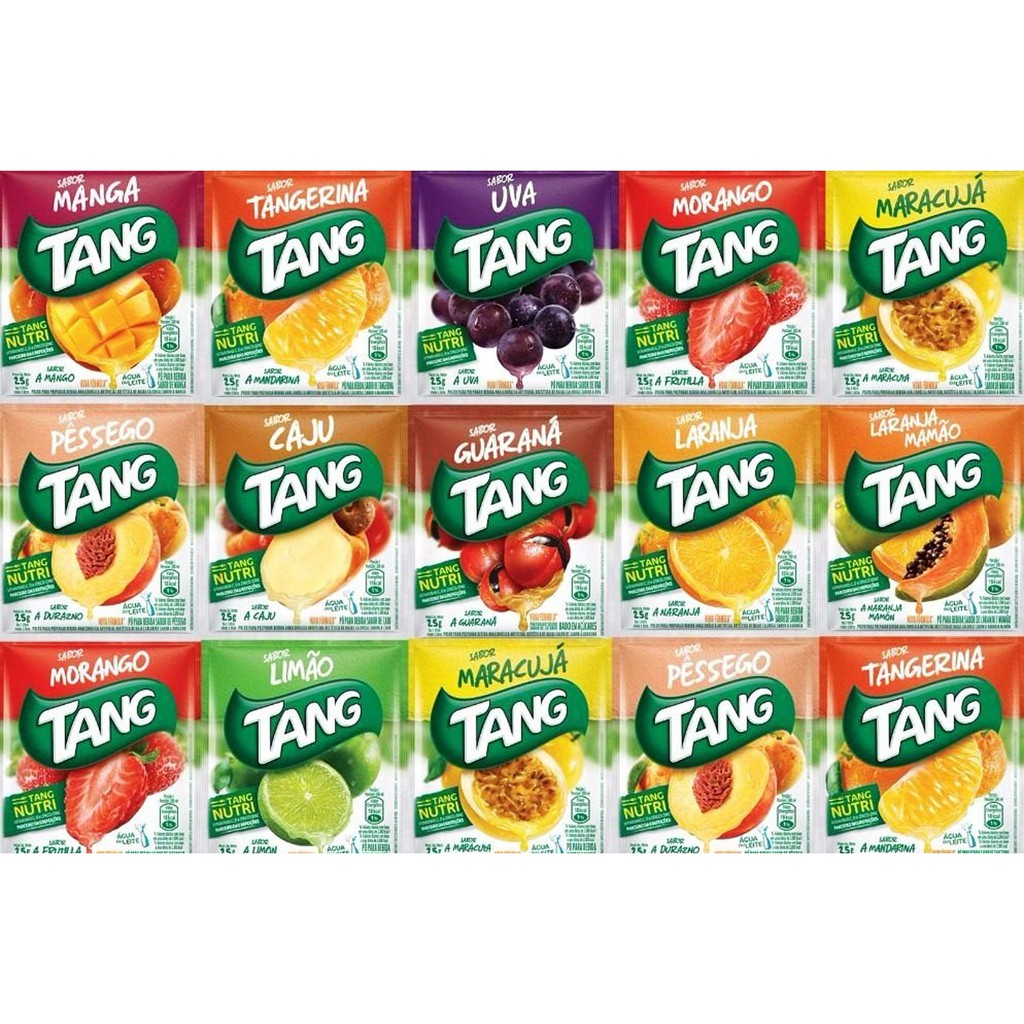 15 Suco Tang Diversos Sabores | Shopee Brasil