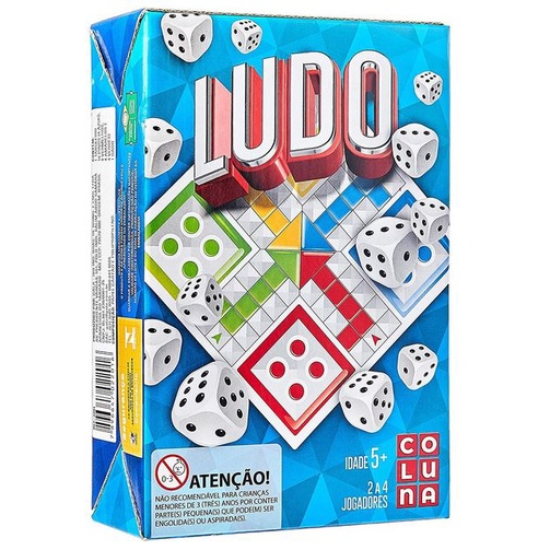 Jogo de Tabuleiro Ludo Com Dado e 16 Pinos - Coluna | Shopee Brasil