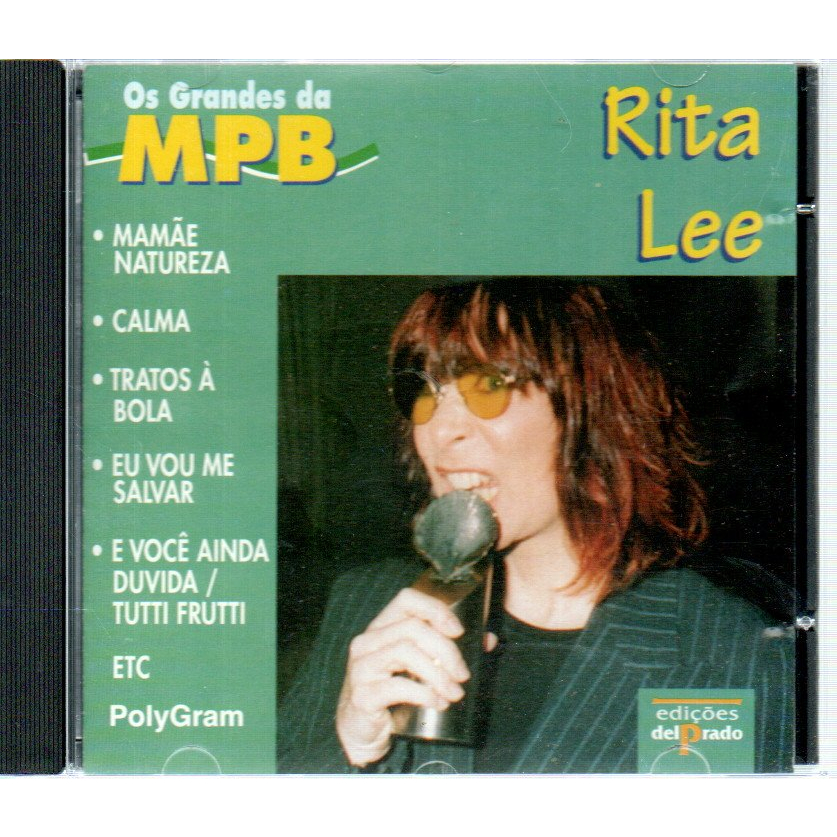 CD RITA LEE - GRANDES DA MPB ( ELDORADO ) | Shopee Brasil