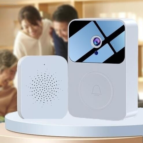 Campainha Com Câmera Vídeo Porteiro Sem Fio Wi-Fi HD Inteligente Smart ...