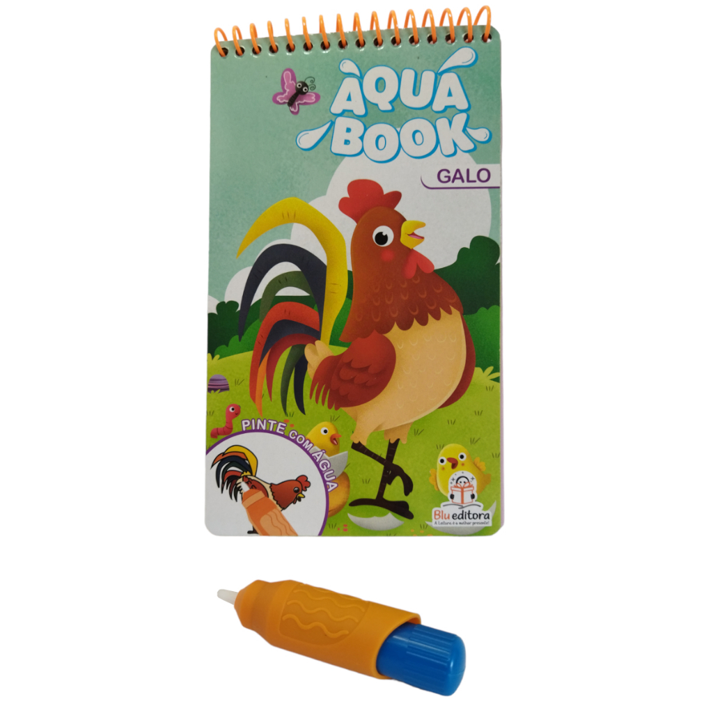 Livro Infantil Coleção Aqua Book - Livro do Galo - Blueditora - livros ...
