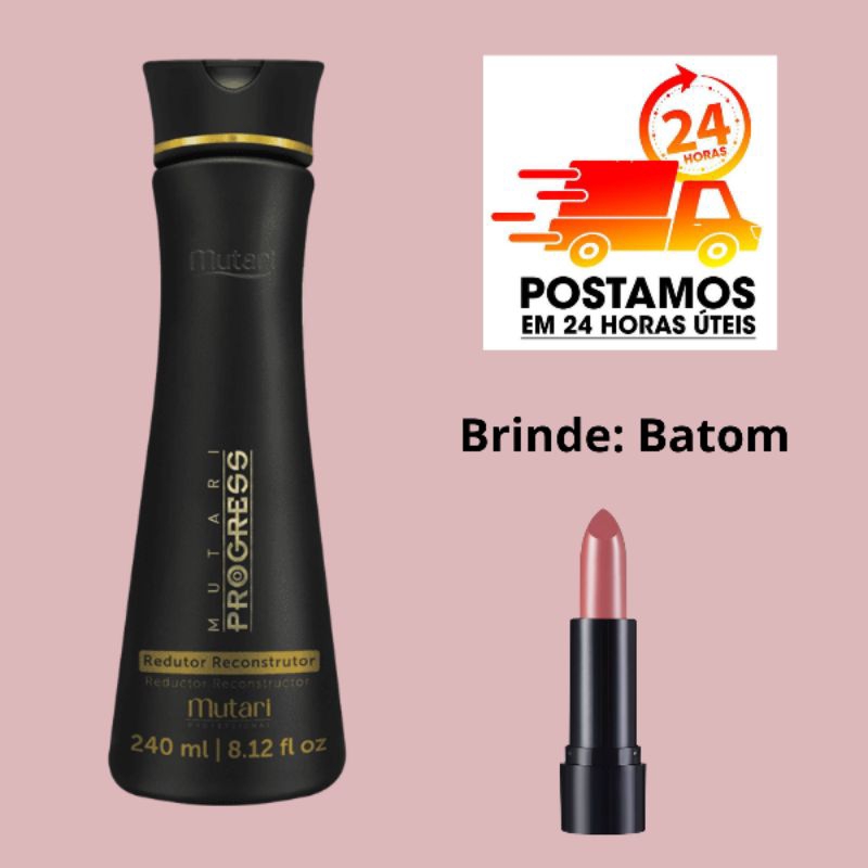 Selagem Mutari Progress 240ml- Progressiva Profissional | Shopee Brasil