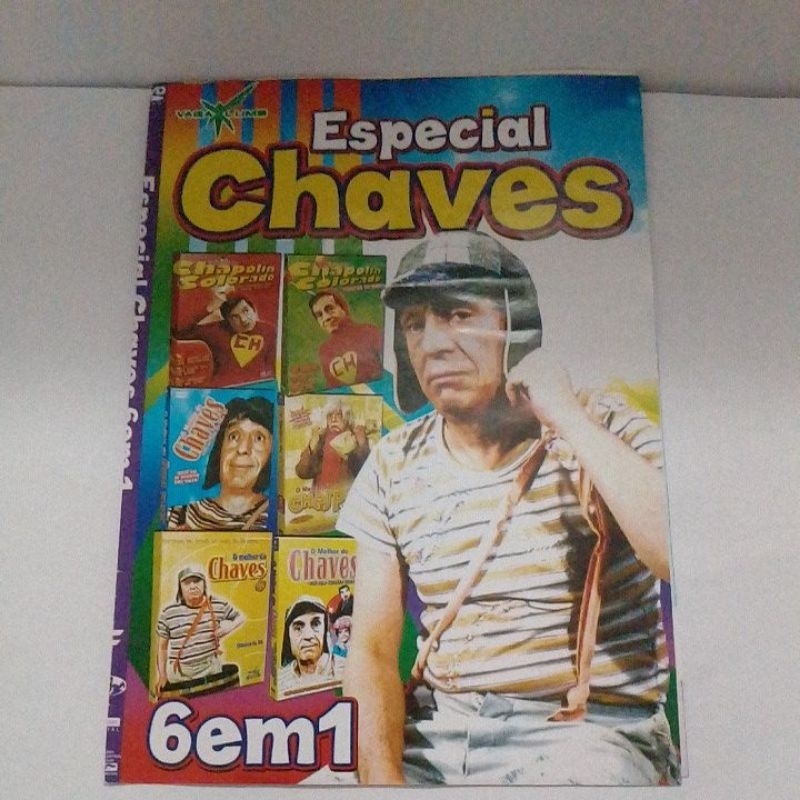 dvd chaves 6x1 raridade novo copia | Shopee Brasil