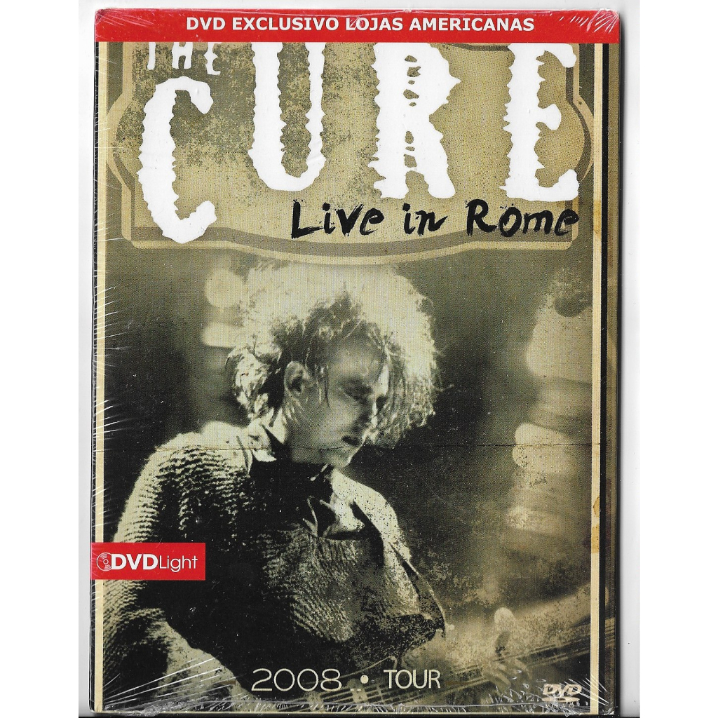 DVD Musical The Cure - Live in Rome ( Original, Novo e Lacrado ...