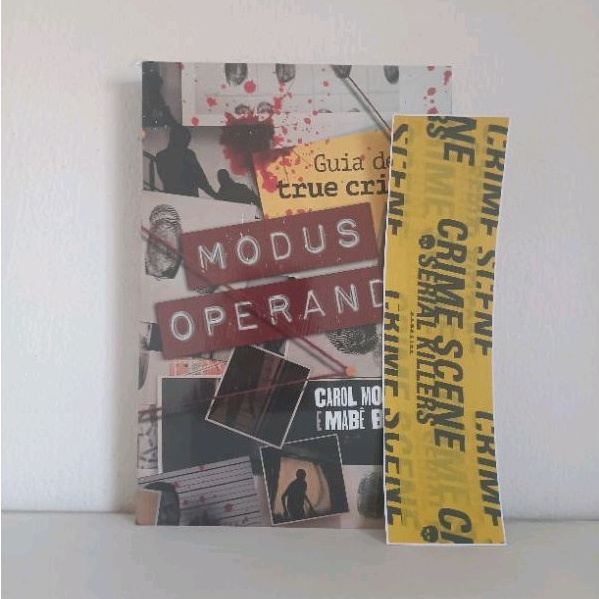 Modus Operandi ( Guia de True Crime ) Acompanha Marcador | Shopee Brasil