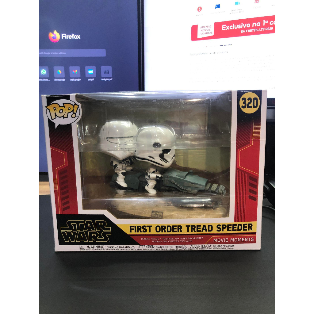 Funko POP! Star Wars – First Order Tread Speeder (320) | Shopee Brasil