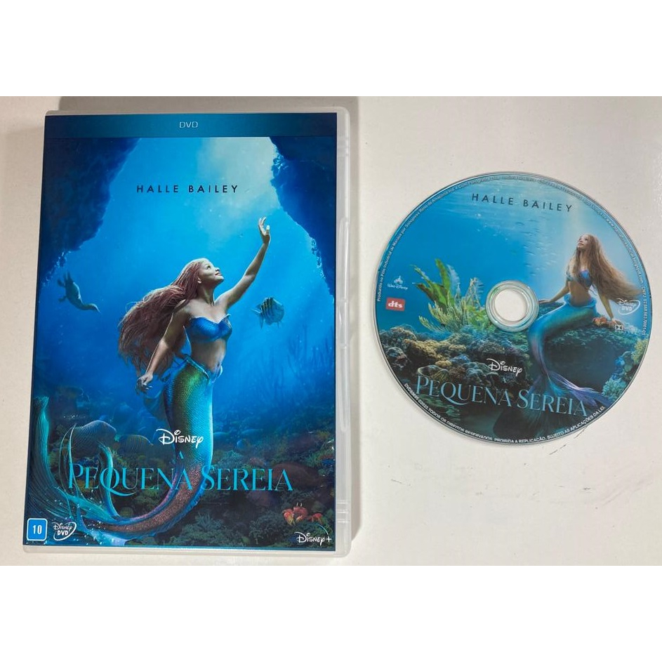 DVD - A Pequena Sereia - Dublado e Legendado | Shopee Brasil