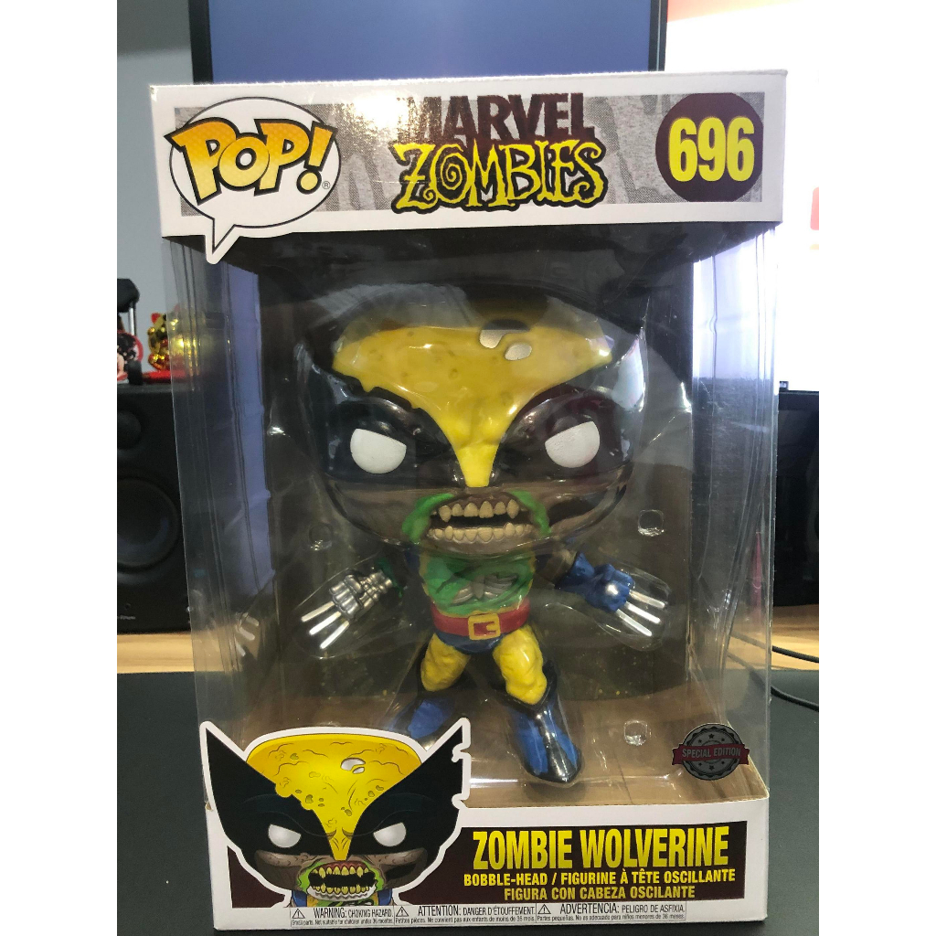 Funko POP! Marvel Zombies – Zombie Wolverine (696) ‘Special Edition ...