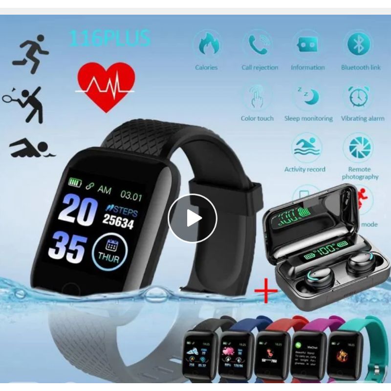 kit Relógio Smartwatch+fone bluetooth | Shopee Brasil