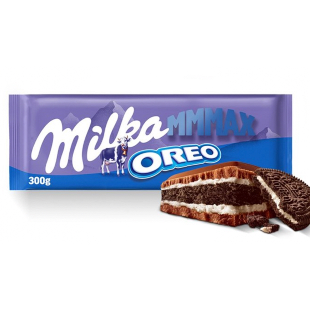 Barra Chocolate Milka 300g Oreo- Importado- Envio Imediato | Shopee Brasil