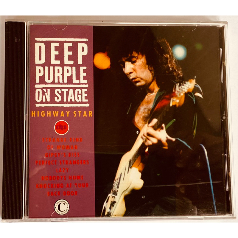 Cd Deep Purple On Stage Live (Importado) | Shopee Brasil