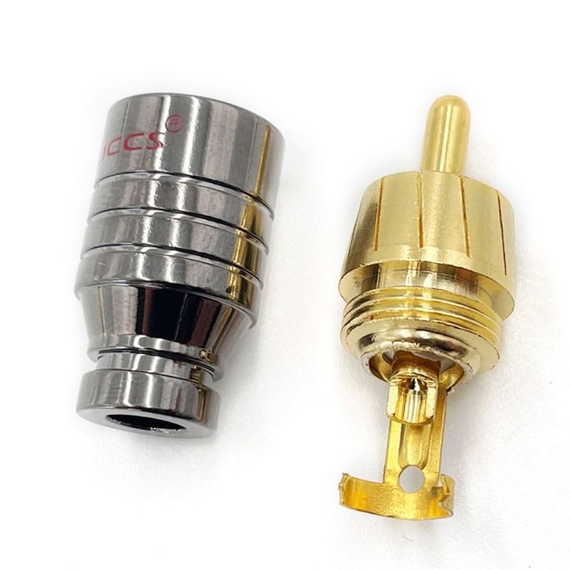 mini plug rca blindado primeira linha, Alta qualidade | Shopee Brasil