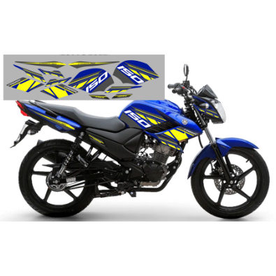Kit Adesivo Yamaha Fazer 150 - 2014 à 2016 - ED / SED - Diversas Cores ...