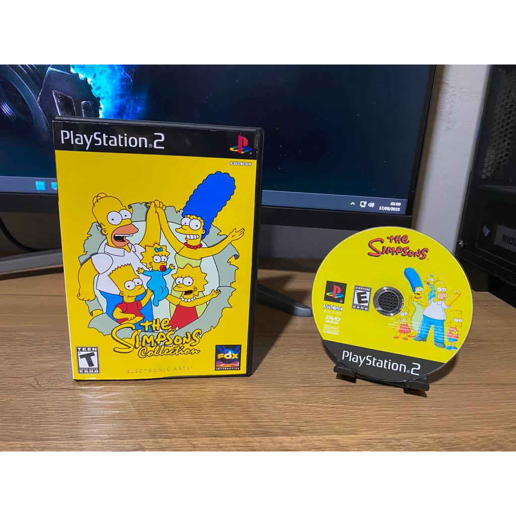 Simpsons 4 em 1 para PS2 | Shopee Brasil