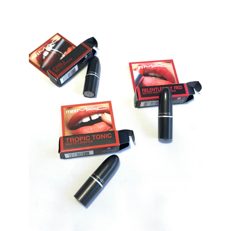 Batons Mini Mac-Original | Shopee Brasil