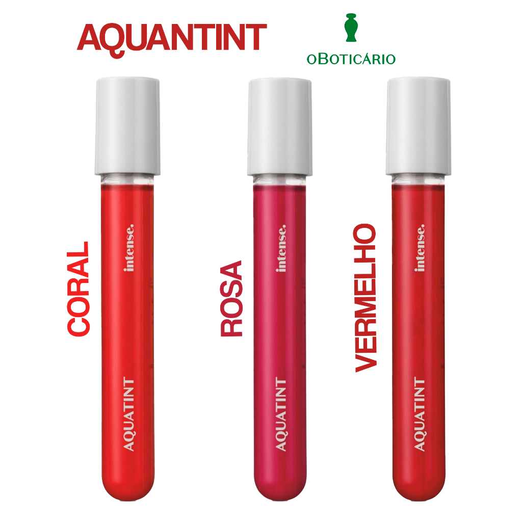 Batom Líquido Aquatint Intense 5ml | Shopee Brasil