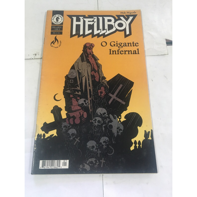 Hq Hellboy de Mike Mignola - minissérie em 2 volumes | Shopee Brasil