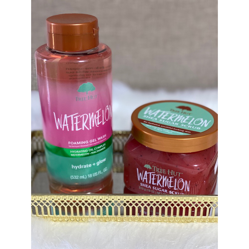 kit Esfoliante e sabonete liquido Tree Hut | Shopee Brasil