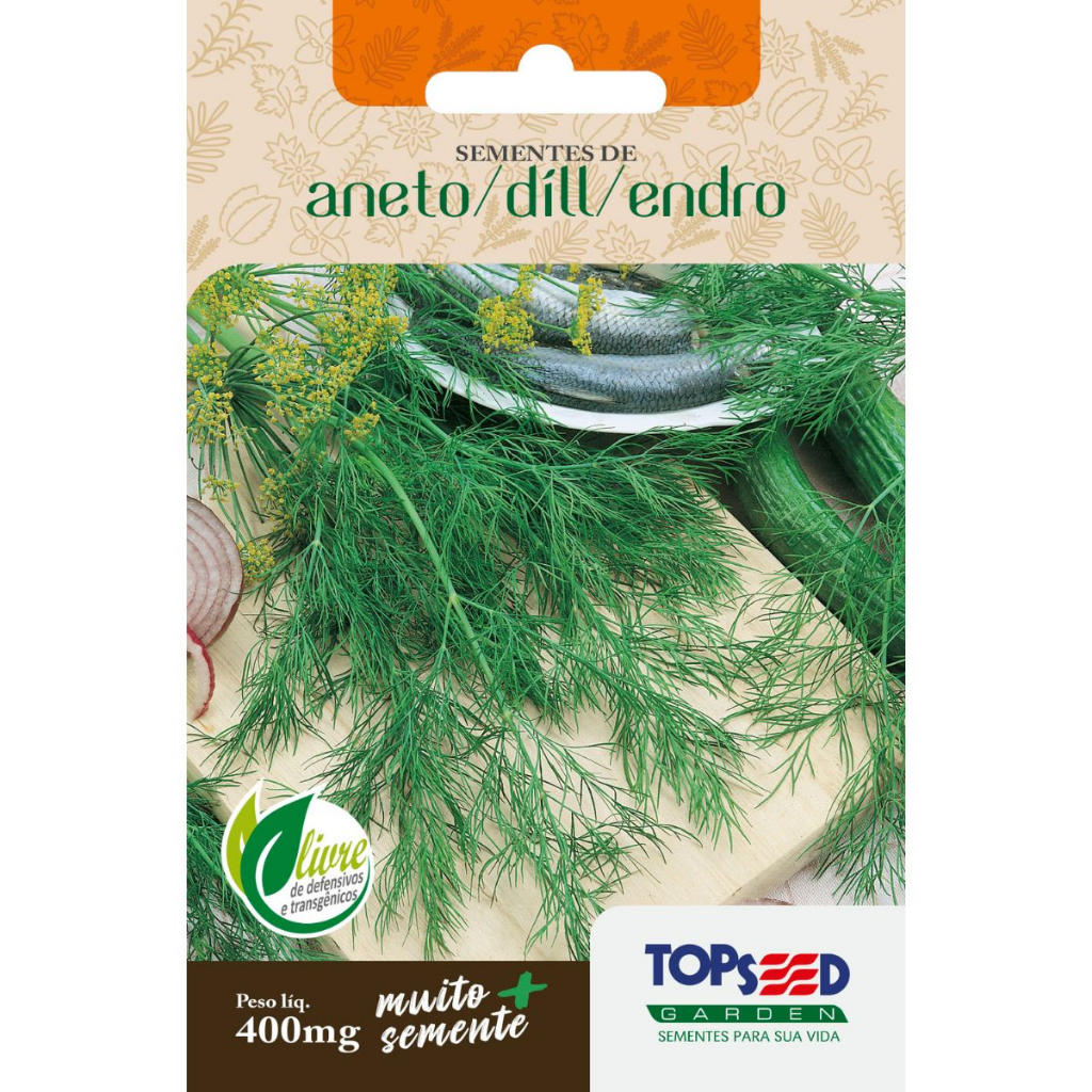 Sementes de Aneto / Dill / Endro - Topseed Linha Tradicional | Shopee ...