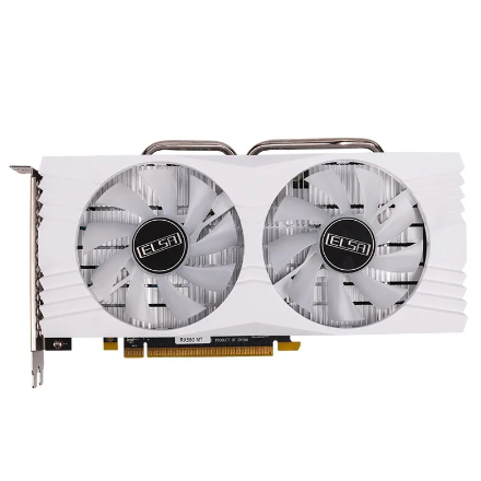 Placa de video RX 580, 8GB ELSA White Radeon, GDDR5, 256bit, GPU Desk ...