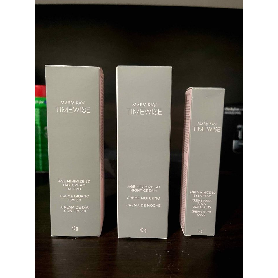 Kit TimeWise 3D Mary Kay (Kit Completo e dentro da data de validade) | Shopee Brasil