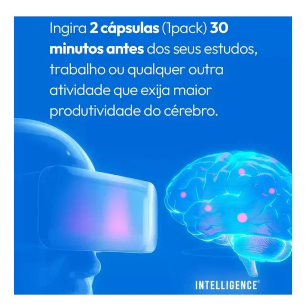 Neuro Booster Intelligence , Produtividade , Concentração , Foco e Bem ...